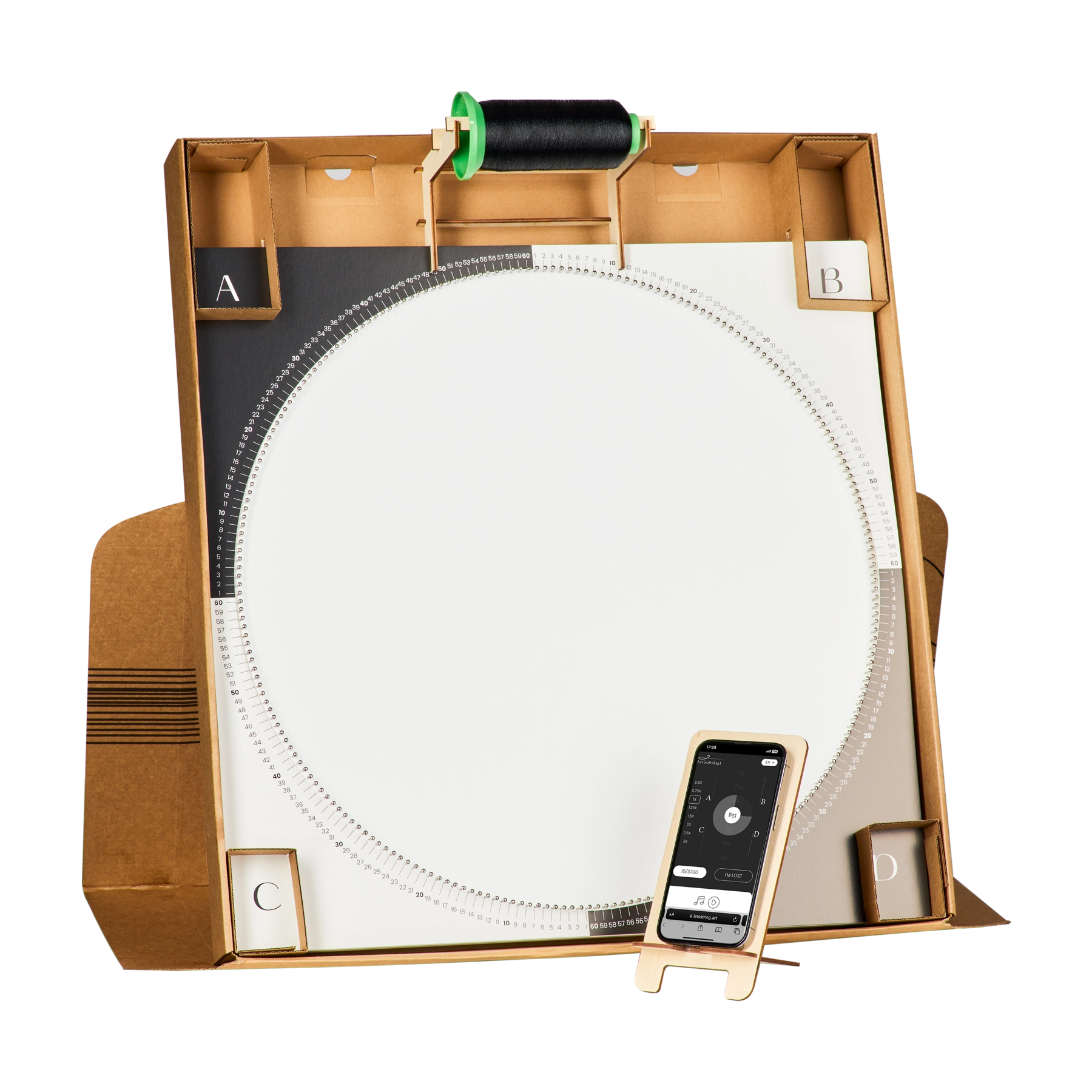 Zestaw Let’s String - String Art